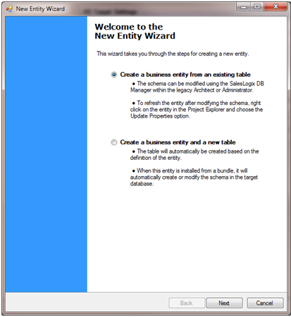 A step by step to adding a new form for a new custom entity. | Customer FX